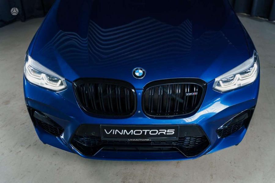 Blue BMW x3-m 2020 in Vilnius, with an engine capacity of 2.99 L and mileage of 65 thousand km for 44999 €, photo 12 on AUTOMOTO.COM.LV