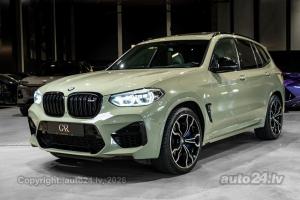 Green BMW x3-m 2021 in Riga, with an engine capacity of 3.00 L and mileage of 93 thousand km for 52990 €, photo  on AUTOMOTO.COM.LV