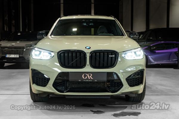Green BMW x3-m 2021 in Riga, with an engine capacity of 3.00 L and mileage of 93 thousand km for 52990 €, photo 2 on AUTOMOTO.COM.LV