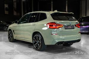 Green BMW x3-m 2021 in Riga, with an engine capacity of 3.00 L and mileage of 93 thousand km for 52990 €, photo 7 on AUTOMOTO.COM.LV