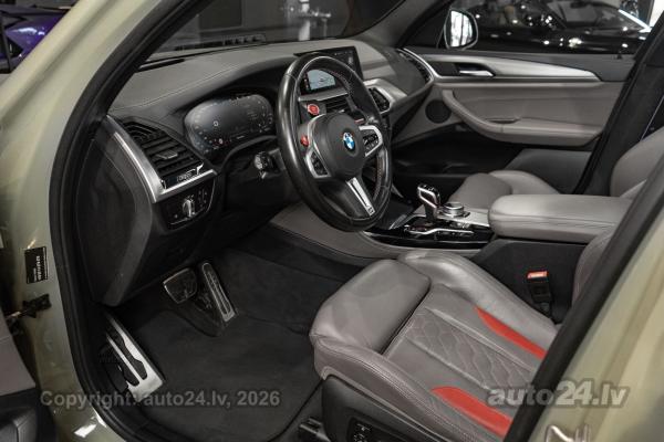 Green BMW x3-m 2021 in Riga, with an engine capacity of 3.00 L and mileage of 93 thousand km for 52990 €, photo 9 on AUTOMOTO.COM.LV