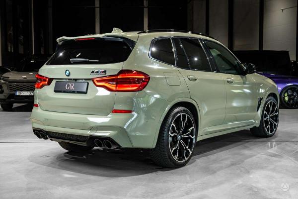 БМВ x3-m 2021 в Рига на AUTOMOTO.COM.LV Зеленый БМВ x3-m 2021 в Рига, объемом двигателя 2.99 л и пробегом 93 тыс. км за 52990 €, фото 5 на AUTOMOTO.COM.LV