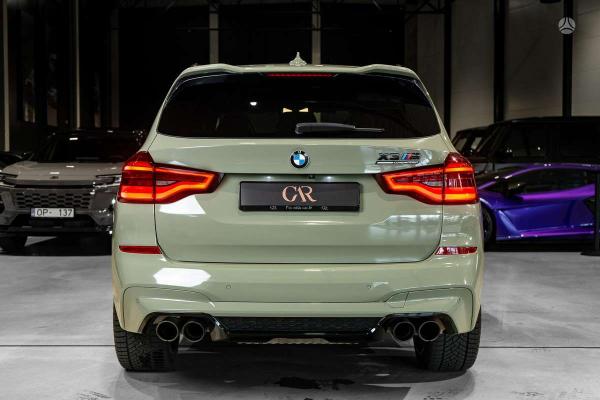 БМВ x3-m 2021 в Рига на AUTOMOTO.COM.LV Зеленый БМВ x3-m 2021 в Рига, объемом двигателя 2.99 л и пробегом 93 тыс. км за 52990 €, фото 6 на AUTOMOTO.COM.LV