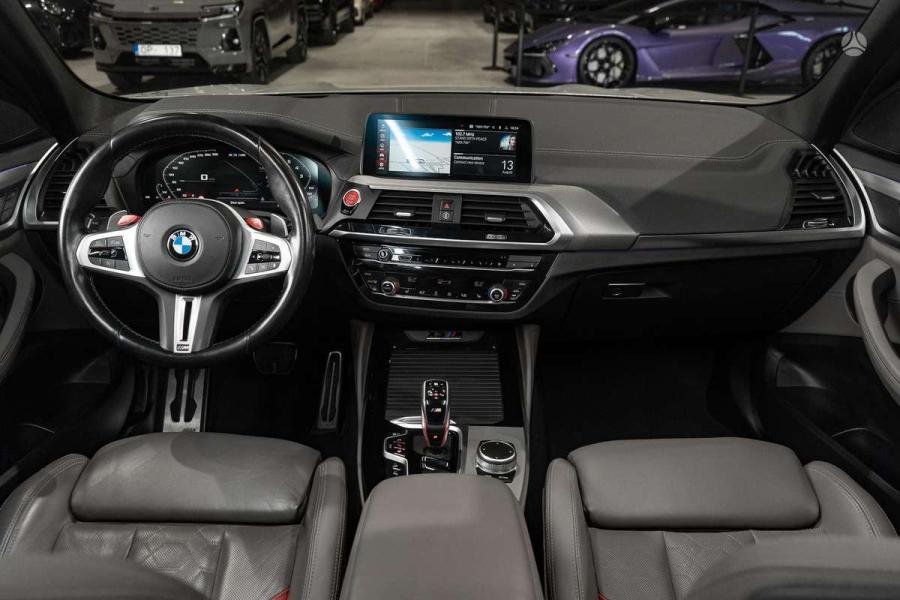 Green BMW x3-m 2021 in Riga, with an engine capacity of 2.99 L and mileage of 93 thousand km for 52990 €, photo 12 on AUTOMOTO.COM.LV