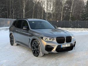 Grey BMW x3-m 2019 in Vilnius, with an engine capacity of 2.99 L and mileage of 82 thousand km for 48500 €, photo  on AUTOMOTO.COM.LV