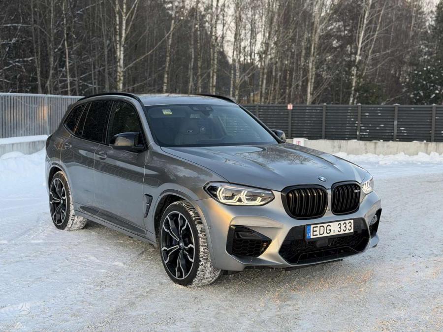 Grey BMW x3-m 2019 in Vilnius, with an engine capacity of 2.99 L and mileage of 82 thousand km for 48500 €, photo 1 on AUTOMOTO.COM.LV