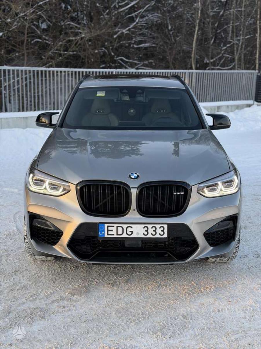 Grey BMW x3-m 2019 in Vilnius, with an engine capacity of 2.99 L and mileage of 82 thousand km for 48500 €, photo 2 on AUTOMOTO.COM.LV