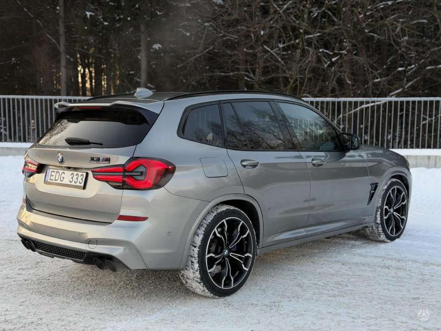 Grey BMW x3-m 2019 in Vilnius, with an engine capacity of 2.99 L and mileage of 82 thousand km for 48500 €, photo 5 on AUTOMOTO.COM.LV