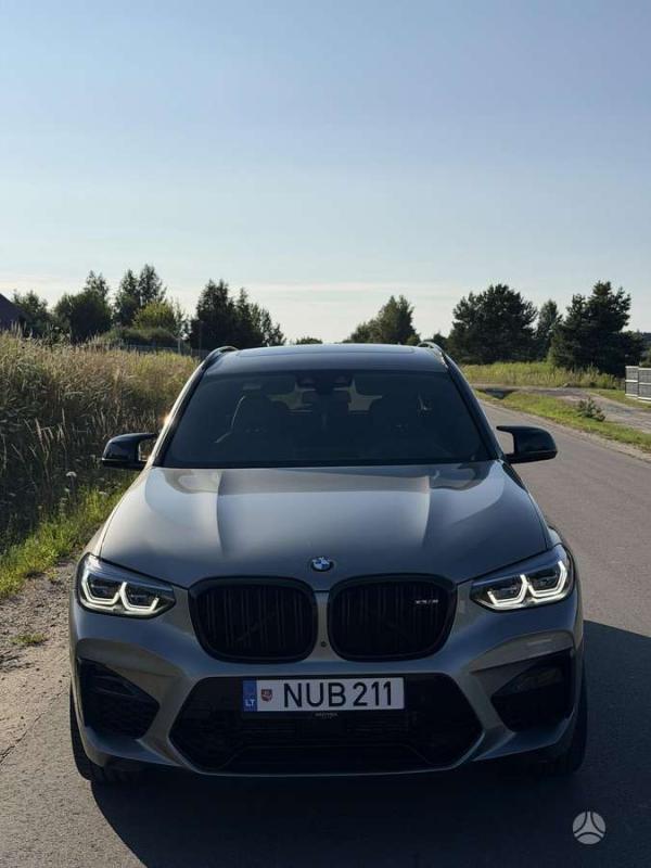 Grey BMW x3-m 2019 in Vilnius, with an engine capacity of 2.99 L and mileage of 93 thousand km for 39999 €, photo 5 on AUTOMOTO.COM.LV