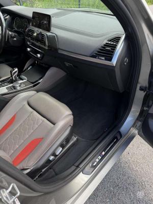 Pelēks BMW x3-m 2019 Viļņa, ar dzinēja tilpumu 2.99 L un nobraukumu 93 tūkst. km par 39999 €, foto 12 vietnē AUTOMOTO.COM.LV