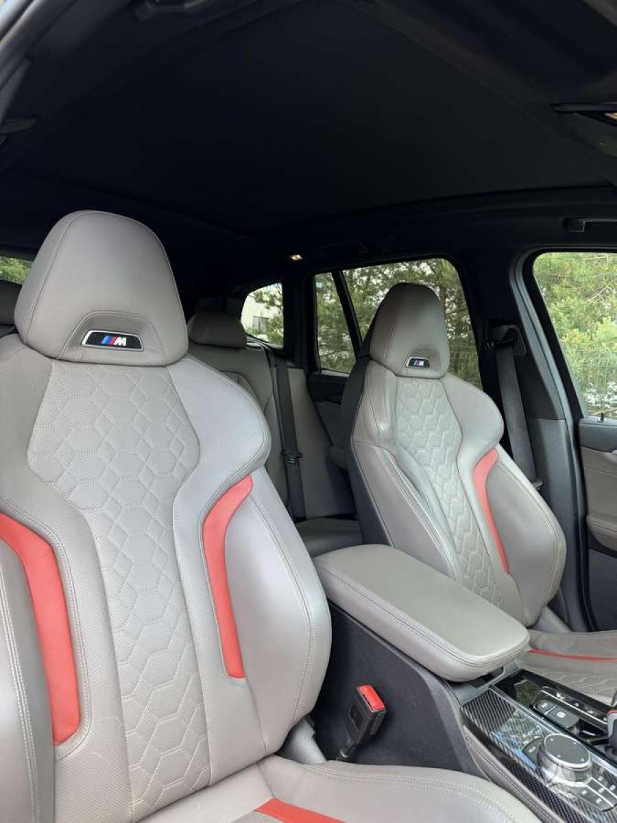 Pelēks BMW x3-m 2019 Viļņa, ar dzinēja tilpumu 2.99 L un nobraukumu 93 tūkst. km par 39999 €, foto 13 vietnē AUTOMOTO.COM.LV