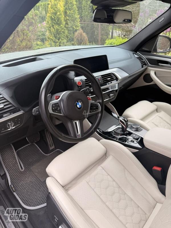 Grey BMW x3-m 2021 in Vilnius, with an engine capacity of 3.00 L and mileage of 50 thousand km for 48000 €, photo 8 on AUTOMOTO.COM.LV