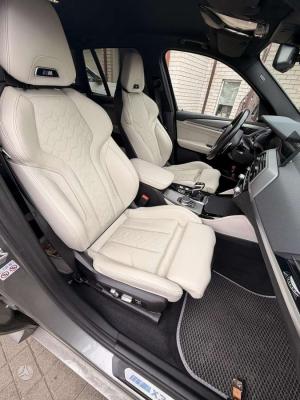 Pelēks BMW x3-m 2021 Viļņa, ar dzinēja tilpumu 2.90 L un nobraukumu 51 tūkst. km par 45000 €, foto 9 vietnē AUTOMOTO.COM.LV