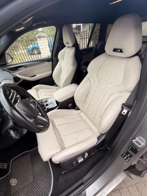 Pelēks BMW x3-m 2021 Viļņa, ar dzinēja tilpumu 2.90 L un nobraukumu 51 tūkst. km par 45000 €, foto 10 vietnē AUTOMOTO.COM.LV