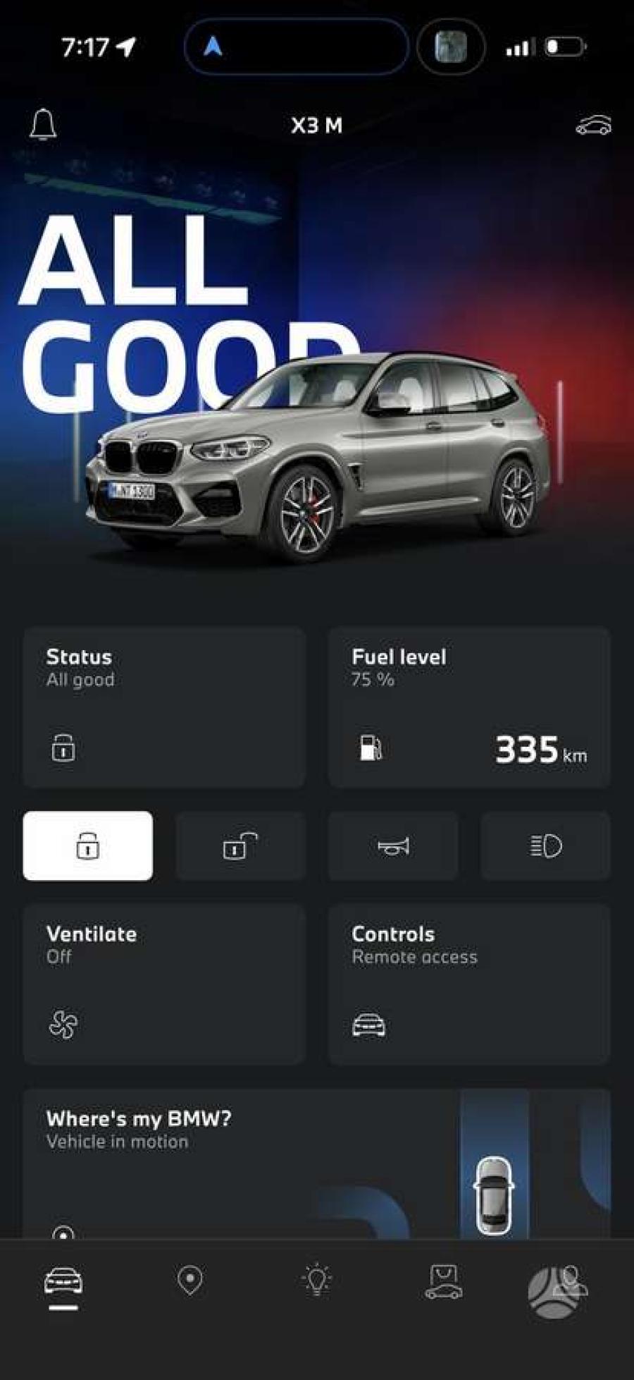 Pelēks BMW x3-m 2021 Viļņa, ar dzinēja tilpumu 2.90 L un nobraukumu 51 tūkst. km par 45000 €, foto 14 vietnē AUTOMOTO.COM.LV