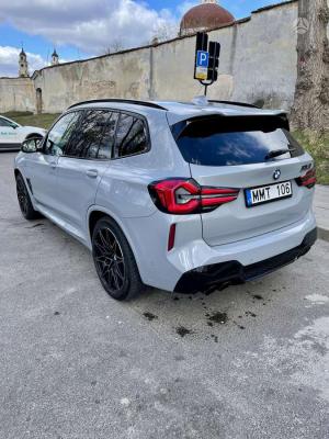 Grey BMW x3-m 2021 in Vilnius, with an engine capacity of 2.99 L and mileage of 34 thousand km for 56000 €, photo 4 on AUTOMOTO.COM.LV