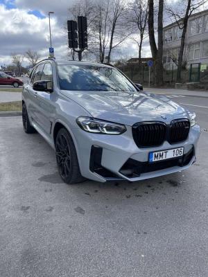 Grey BMW x3-m 2021 in Vilnius, with an engine capacity of 2.99 L and mileage of 34 thousand km for 56000 €, photo 6 on AUTOMOTO.COM.LV