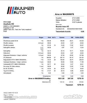 Pelēks BMW x3-m 2020 Tartu, ar dzinēja tilpumu 3.00 L un nobraukumu 136 tūkst. km par 58999 €, foto 28 vietnē AUTOMOTO.COM.LV