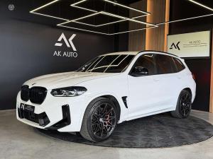 White BMW x3-m 2021 in Kaunas, with an engine capacity of 2.99 L and mileage of 70 thousand km for 44990 €, photo 7 on AUTOMOTO.COM.LV