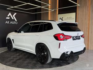 White BMW x3-m 2021 in Kaunas, with an engine capacity of 2.99 L and mileage of 70 thousand km for 44990 €, photo 9 on AUTOMOTO.COM.LV