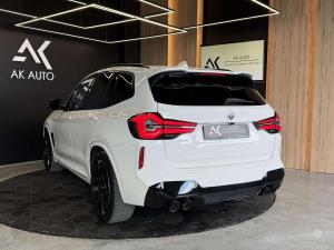 White BMW x3-m 2021 in Kaunas, with an engine capacity of 2.99 L and mileage of 70 thousand km for 44990 €, photo 10 on AUTOMOTO.COM.LV