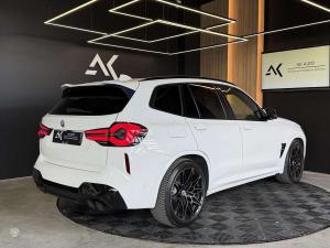 White BMW x3-m 2021 in Kaunas, with an engine capacity of 2.99 L and mileage of 70 thousand km for 44990 €, photo 13 on AUTOMOTO.COM.LV
