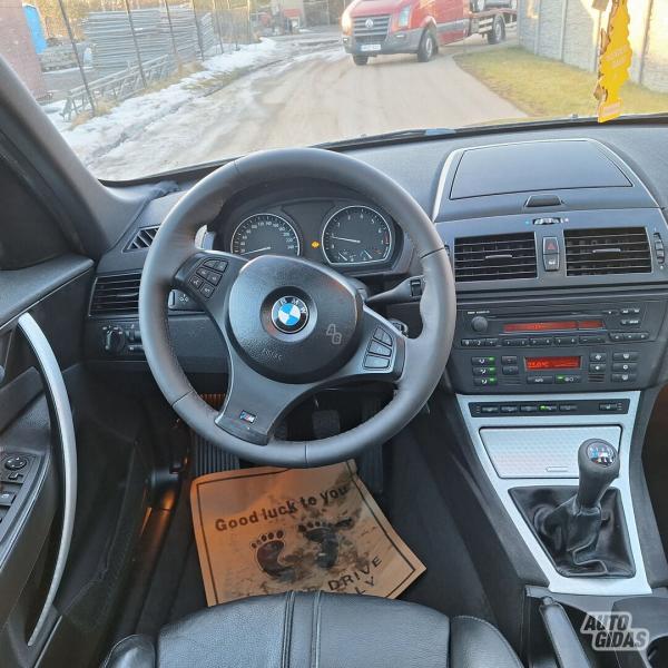 BMW X3 2005 Marijampole, ar dzinēja tilpumu 2.00 L un nobraukumu 245 tūkst. km par 3800 €, foto 8 vietnē AUTOMOTO.COM.LV