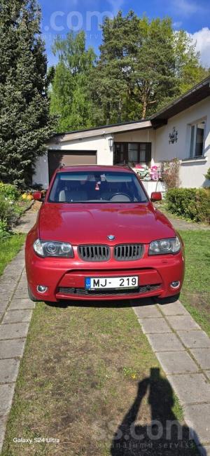 Sarkans BMW X3 2004 Rīga, ar dzinēja tilpumu 3.00 L un nobraukumu 0 tūkst. km par 3600 €, foto 1 vietnē AUTOMOTO.COM.LV