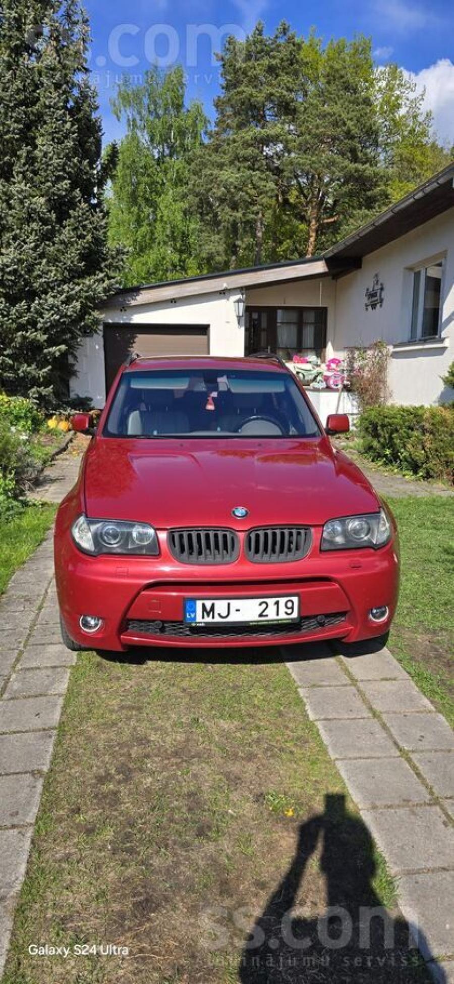 Sarkans BMW X3 2004 Rīga, ar dzinēja tilpumu 3.00 L un nobraukumu 0 tūkst. km par 3600 €, foto 1 vietnē AUTOMOTO.COM.LV