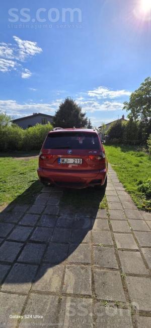 Sarkans BMW X3 2004 Rīga, ar dzinēja tilpumu 3.00 L un nobraukumu 0 tūkst. km par 3600 €, foto 5 vietnē AUTOMOTO.COM.LV