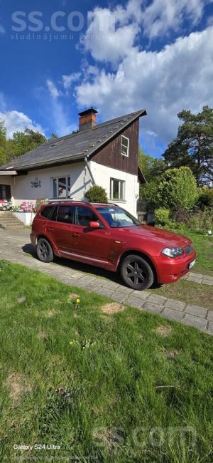 Sarkans BMW X3 2004 Rīga, ar dzinēja tilpumu 3.00 L un nobraukumu 0 tūkst. km par 3600 €, foto 9 vietnē AUTOMOTO.COM.LV
