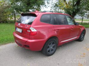 Red BMW X3 2004 in Riga, with an engine capacity of 3.00 L and mileage of 386 thousand km for 2750 €, photo 7 on AUTOMOTO.COM.LV
