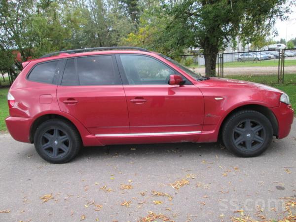 BMW X3 2004 Rīga vietnē Sarkans BMW X3 2004 Rīga, ar dzinēja tilpumu 3.00 L un nobraukumu 386 tūkst. km par 2750 €, foto 9 vietnē AUTOMOTO.COM.LV