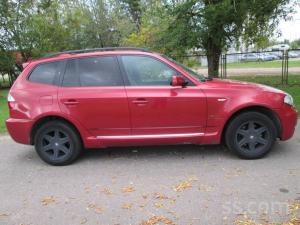 Red BMW X3 2004 in Riga, with an engine capacity of 3.00 L and mileage of 386 thousand km for 2750 €, photo 9 on AUTOMOTO.COM.LV