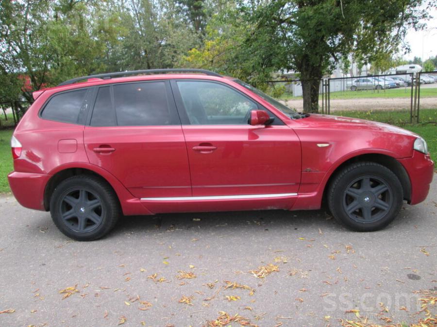 Red BMW X3 2004 in Riga, with an engine capacity of 3.00 L and mileage of 386 thousand km for 2750 €, photo 9 on AUTOMOTO.COM.LV