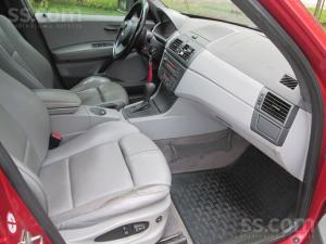 Red BMW X3 2004 in Riga, with an engine capacity of 3.00 L and mileage of 386 thousand km for 2750 €, photo 11 on AUTOMOTO.COM.LV