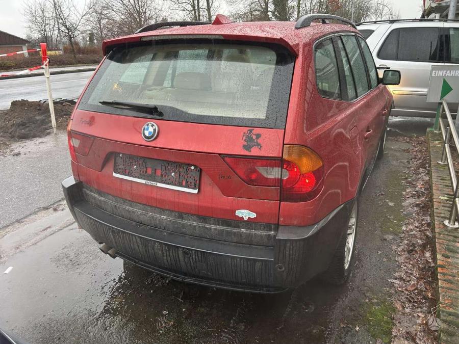 Sarkans BMW X3 2005 Kauņa, ar dzinēja tilpumu 3.00 L un nobraukumu 215 tūkst. km par 3150 €, foto 3 vietnē AUTOMOTO.COM.LV