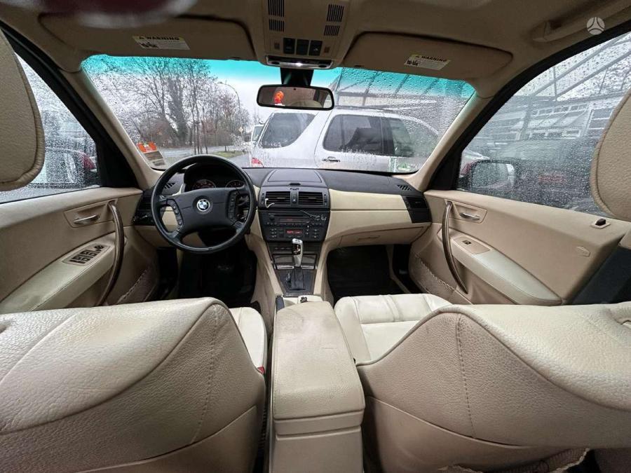 Sarkans BMW X3 2005 Kauņa, ar dzinēja tilpumu 3.00 L un nobraukumu 215 tūkst. km par 3150 €, foto 8 vietnē AUTOMOTO.COM.LV
