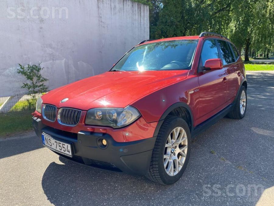 Sarkans BMW X3 2005 Daugavpils, ar dzinēja tilpumu 3.00 L un nobraukumu 275 tūkst. km par 4250 €, foto 5 vietnē AUTOMOTO.COM.LV