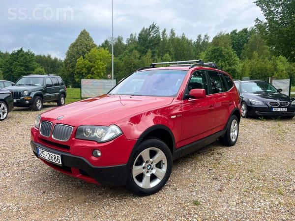 Sarkans BMW X3 2008 Kuldīga, ar dzinēja tilpumu 3.00 L un nobraukumu 294 tūkst. km par 5990 €, foto 2 vietnē AUTOMOTO.COM.LV