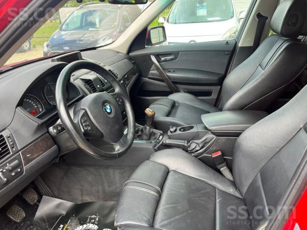 Sarkans BMW X3 2008 Kuldīga, ar dzinēja tilpumu 3.00 L un nobraukumu 294 tūkst. km par 5990 €, foto 9 vietnē AUTOMOTO.COM.LV