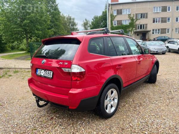 Sarkans BMW X3 2008 Kuldīga, ar dzinēja tilpumu 3.00 L un nobraukumu 294 tūkst. km par 5990 €, foto 4 vietnē AUTOMOTO.COM.LV