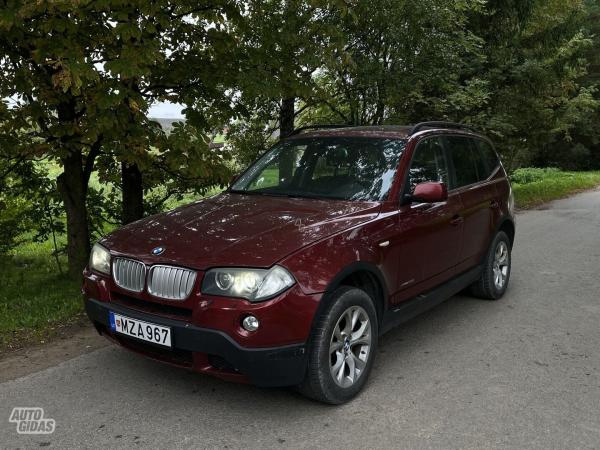 Красный БМВ Х3 2008 в Арёгала, объемом двигателя 3.00 л и пробегом 240 тыс. км за 3500 €, фото 1 на AUTOMOTO.COM.LV