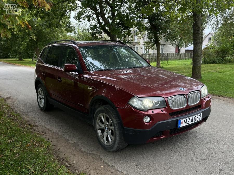 Sarkans BMW X3 2008 Ariogala, ar dzinēja tilpumu 3.00 L un nobraukumu 240 tūkst. km par 3500 €, foto 3 vietnē AUTOMOTO.COM.LV