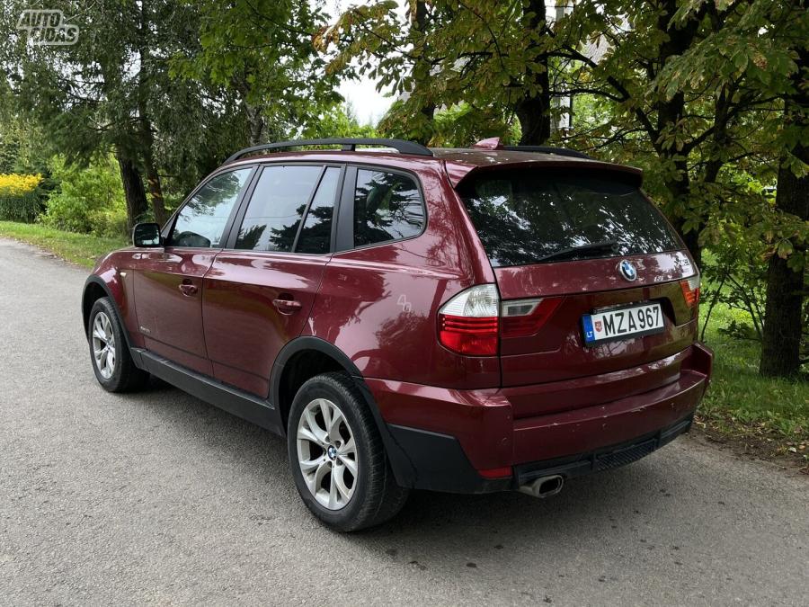 Sarkans BMW X3 2008 Ariogala, ar dzinēja tilpumu 3.00 L un nobraukumu 240 tūkst. km par 3500 €, foto 5 vietnē AUTOMOTO.COM.LV