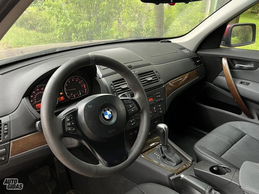 Sarkans BMW X3 2008 Ariogala, ar dzinēja tilpumu 3.00 L un nobraukumu 240 tūkst. km par 3500 €, foto 7 vietnē AUTOMOTO.COM.LV