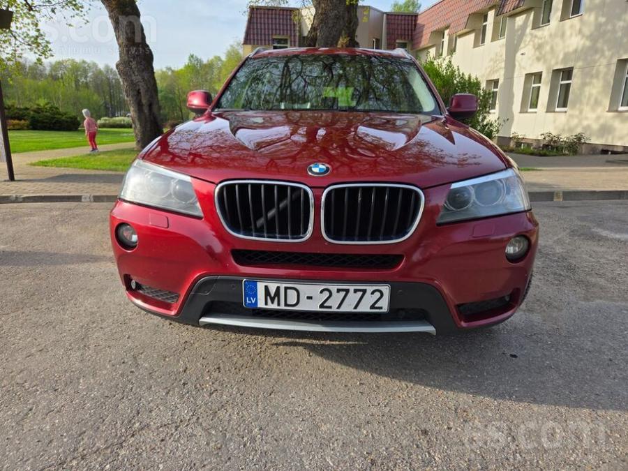 Красный БМВ Х3 2010 в Рига, объемом двигателя 2.00 л и пробегом 295 тыс. км за 9800 €, фото 4 на AUTOMOTO.COM.LV