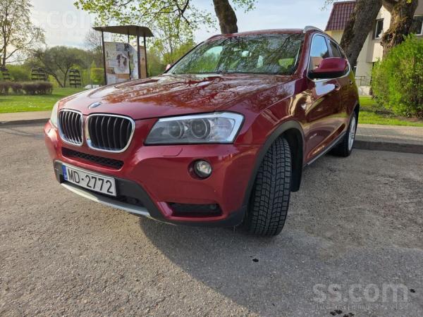 Красный БМВ Х3 2010 в Рига, объемом двигателя 2.00 л и пробегом 295 тыс. км за 9800 €, фото 4 на AUTOMOTO.COM.LV