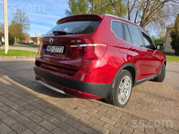 Красный БМВ Х3 2010 в Рига, объемом двигателя 2.00 л и пробегом 295 тыс. км за 9800 €, фото 8 на AUTOMOTO.COM.LV