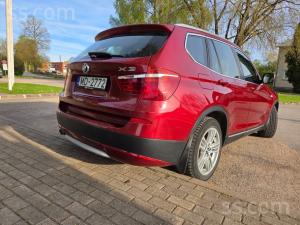 Красный БМВ Х3 2010 в Рига, объемом двигателя 2.00 л и пробегом 295 тыс. км за 9800 €, фото 9 на AUTOMOTO.COM.LV